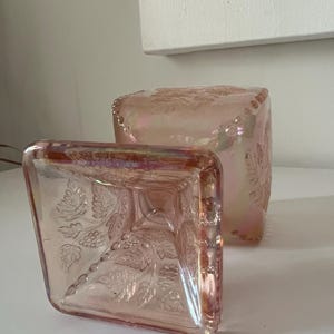Fenton Sunset Stretch Carnival Glass Candy Dish Paneled Grape ...