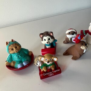 Set of 14 Lot 4 Hallmark Merry Miniatures Vintage 1992-1995 - Etsy