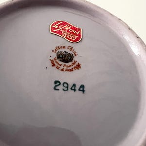 Lefton 4” Planter and Tray Set. Delicate Lavender and Pink Floral ...