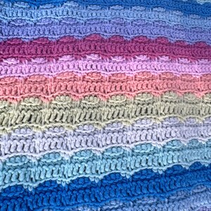 Vintage Project Linus Crochet Granny Blanket Baby Blanket - Etsy