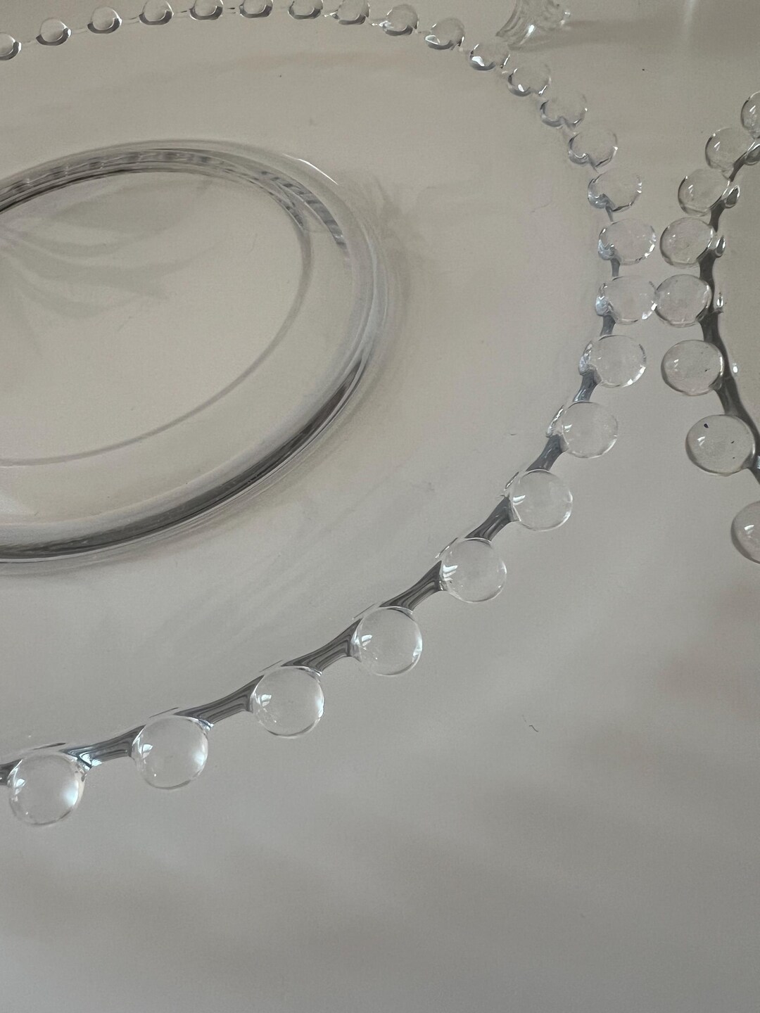 Rare 3-antique Vintage Imperial Glass Candlewick Salad Plates 8.25r - Etsy