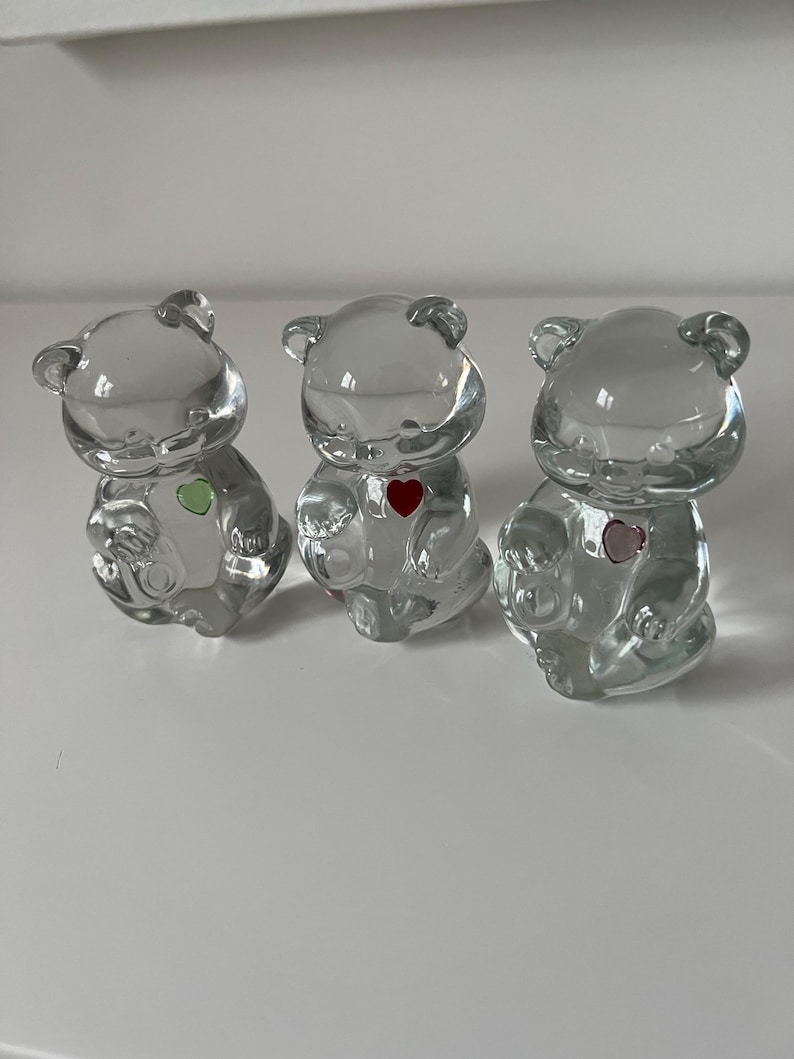 Vintage Fenton Birthstone Bear | September | May | July | January ...
