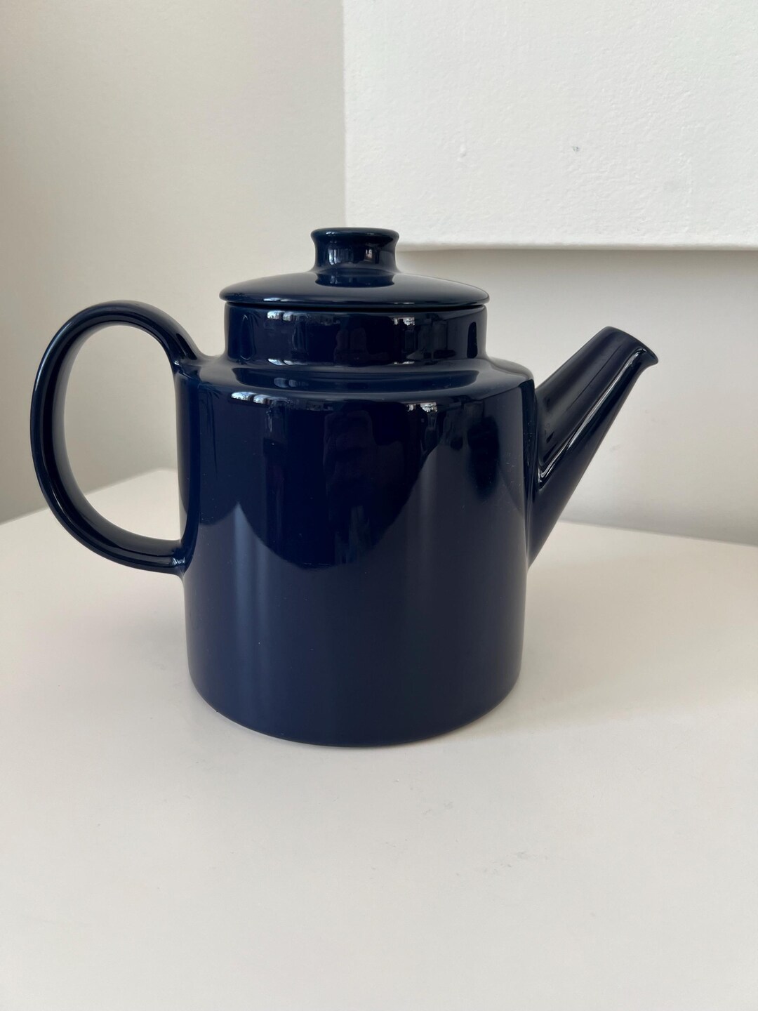 Arabia Finland Kilta Teema Cobalt Blue Coffee Pot | Teapot - Etsy