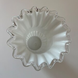 Rare 6” Vintage Silvercrest Milk Glass Vase - Etsy