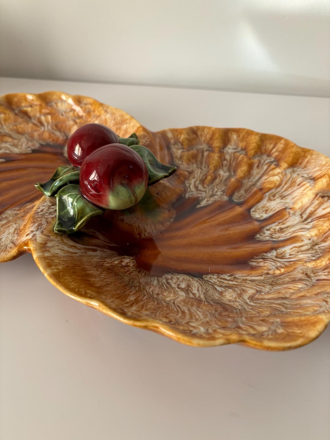 Vintage Wade of California Pottery Apple Double Serving Platter | #716 ...