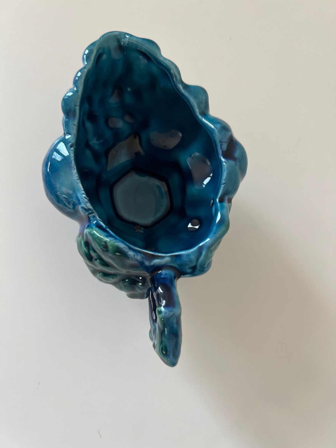 Vintage Inarco Blue Fruit Gravy Bowl - Etsy