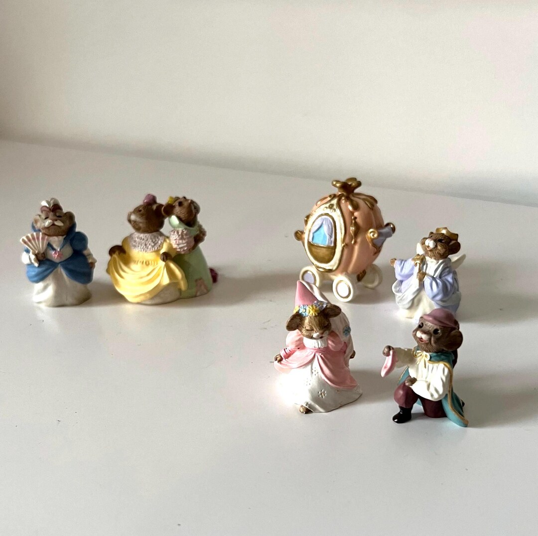 Cinderella Hallmark Merry Miniatures Complete Set | 1994 | 6 Pcs - Etsy