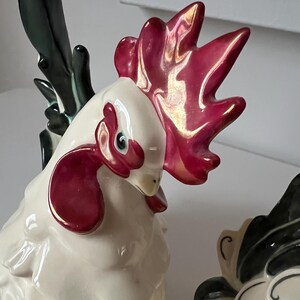 Vintage Kay Finch California Signed Hen & Rooster Figurines Rare - Etsy