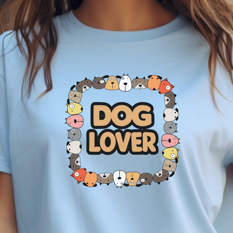 Dog Lover T Shirt - Etsy