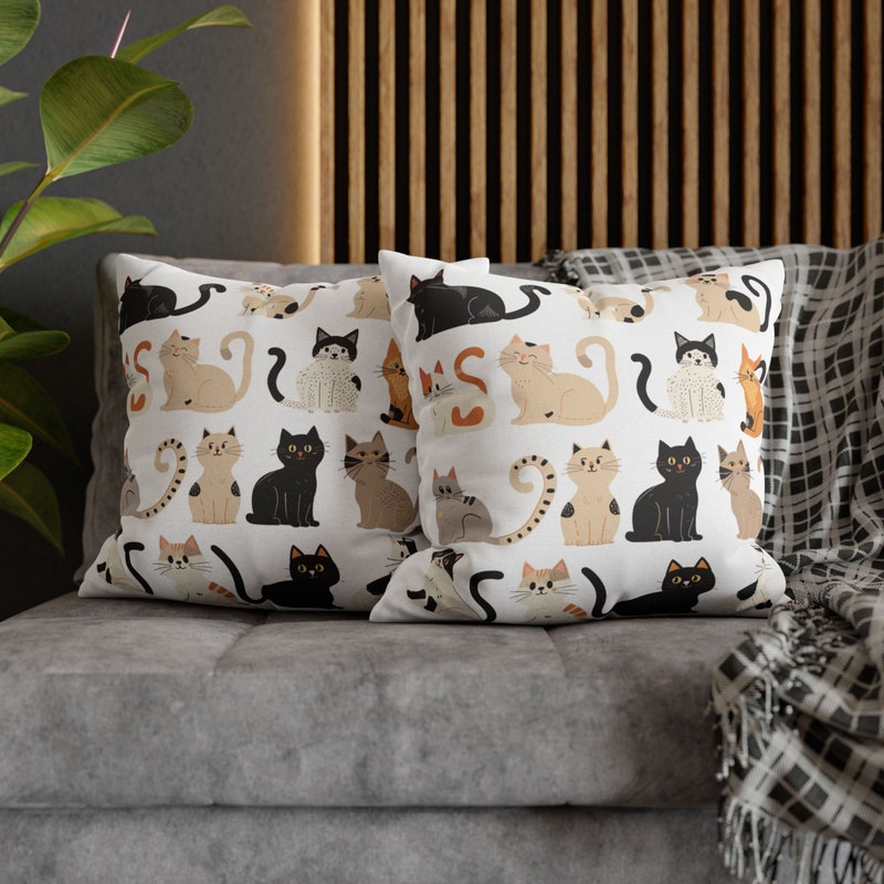 Cat Pillow - Etsy