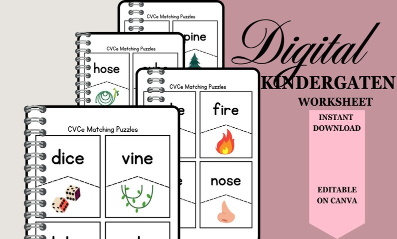 Preschool Pre-k + Kindergarten Learning Bundle Printable Activity ...
