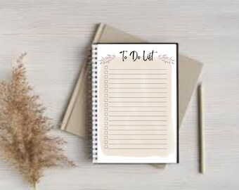 Printable Planner, Daily to Do List, Minimalist Planner, Printable List ...