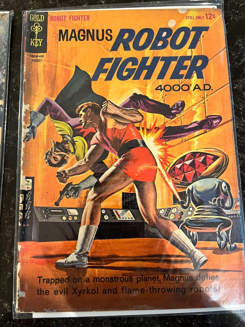Magnus Robot Fighter 4000 A.D. Comic Books - Etsy