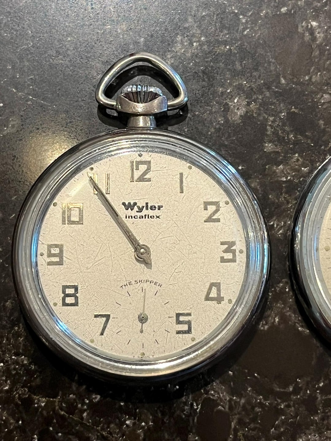 Wyler Incaflex "the Skipper" Pocket Watch - Etsy