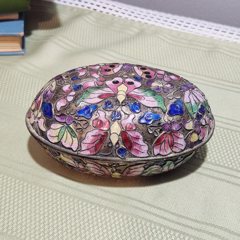 Cloisonne Box - Etsy