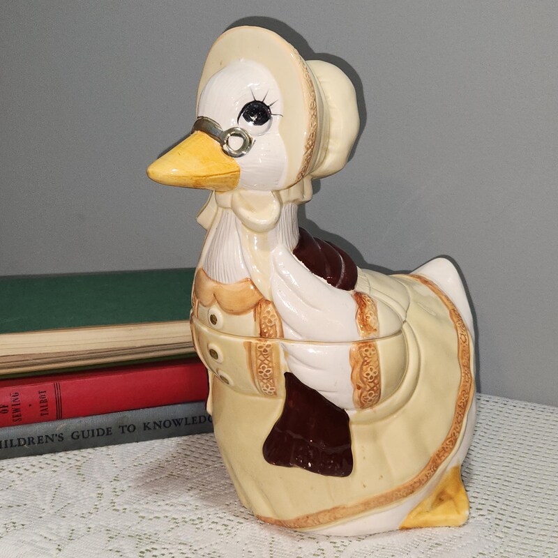 Goose Cookie Jar - Etsy