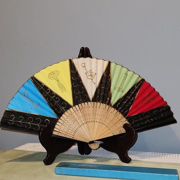 Bamboo Fan - Etsy