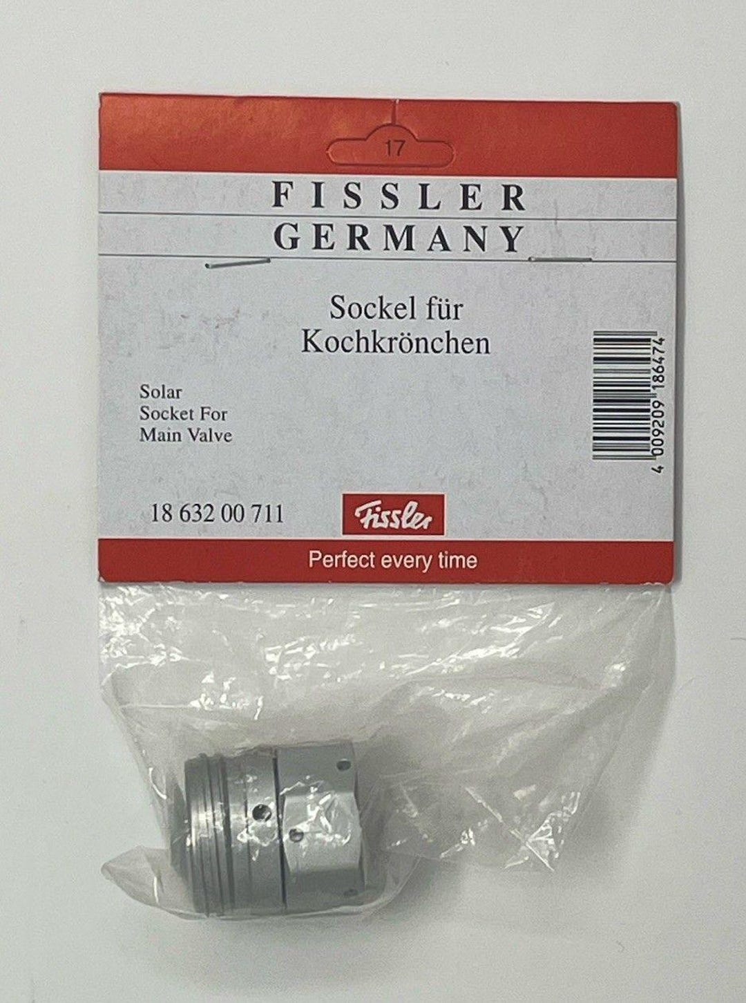 Fissler Germany Solar Socket for Main Valve 18 632 00 711 New Old Stock ...
