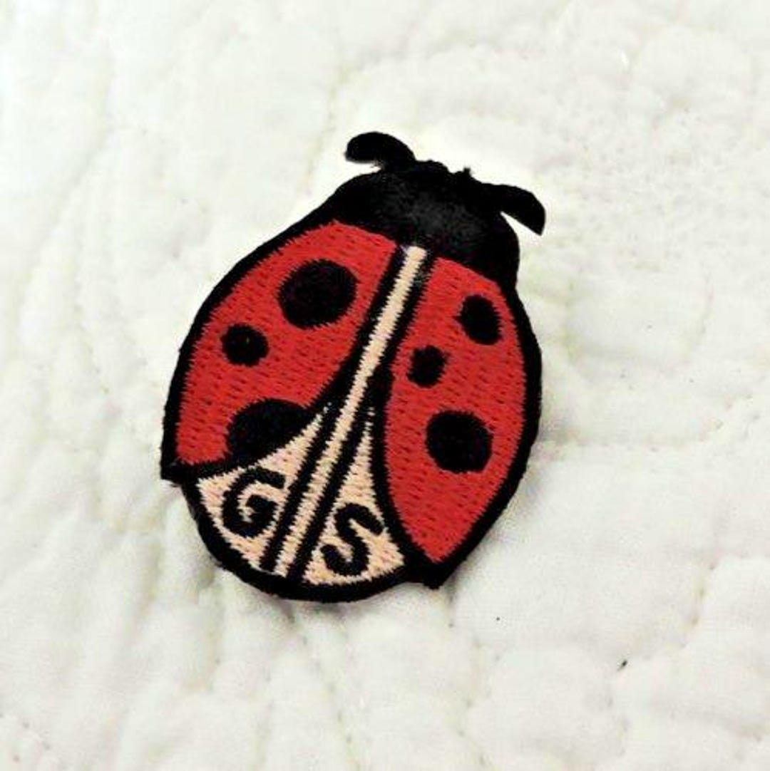 Ladybug Girl Scouts Pin: Embroidered Patch, GSUSA - Etsy