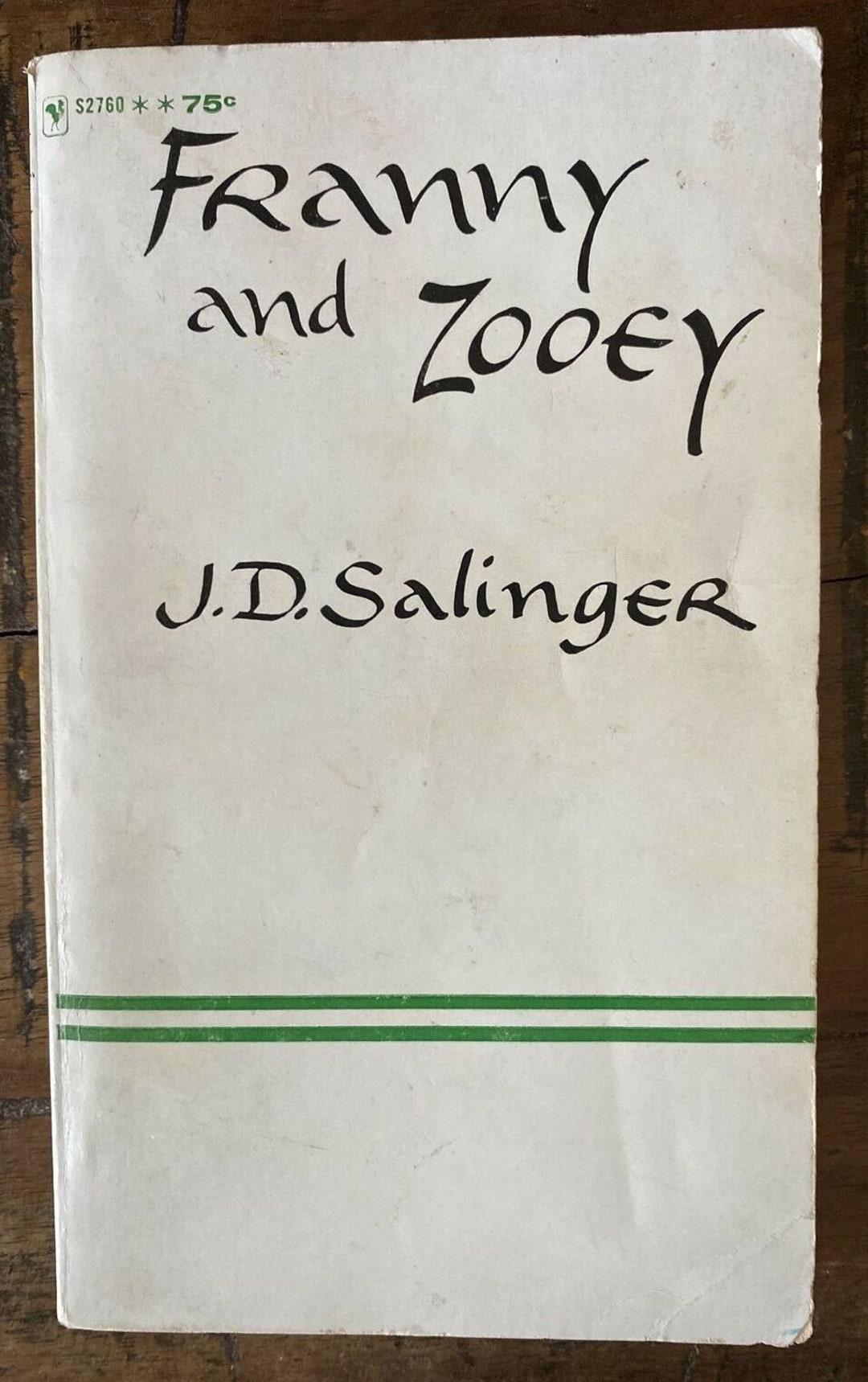 Franny and Zooey by J.D. Salinger 1962 Vintage Bantam Books Paperback ...