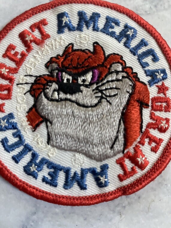 Vintage Great America Tasmanian Devil Patch 3-1/8 inc… - Gem