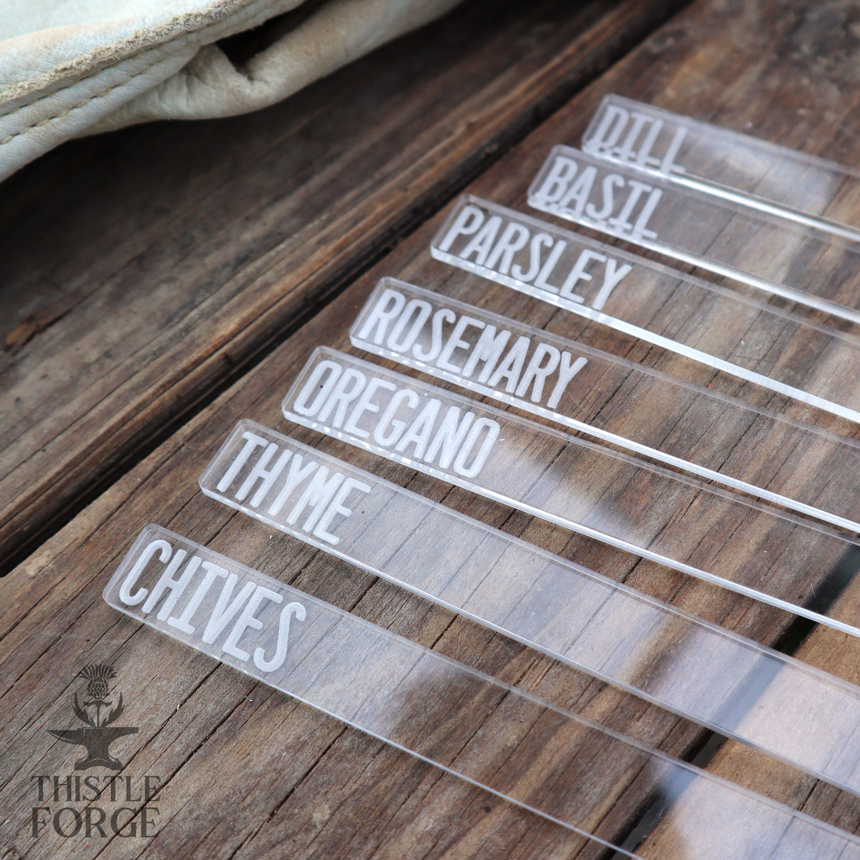 Modern Garden Plant Marker, Container Garden, Raised Bed, Customized ...