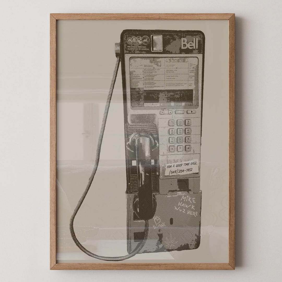 PAYPHONE WALL ART (digital Download) - Etsy
