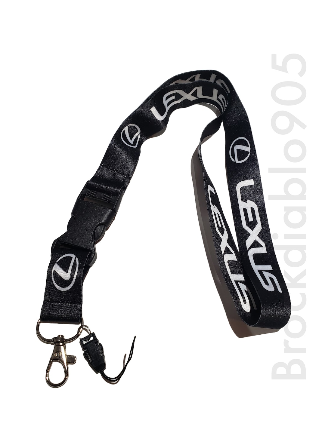 Lexus Lanyard for Keys Black - Etsy