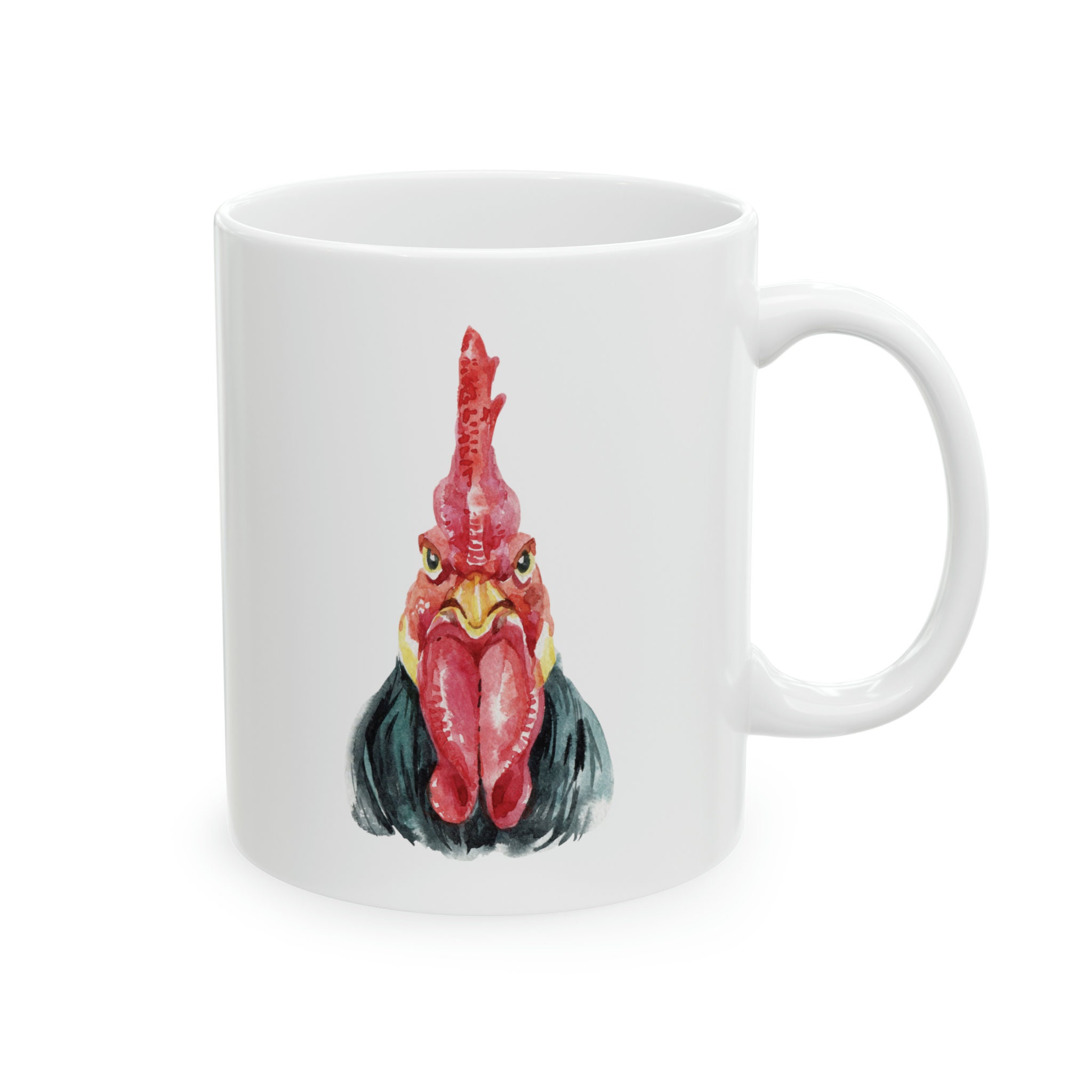 Rooster Mug Ceramic Mug 11oz Country Chicken Roo Graphic Coffee Cup ...