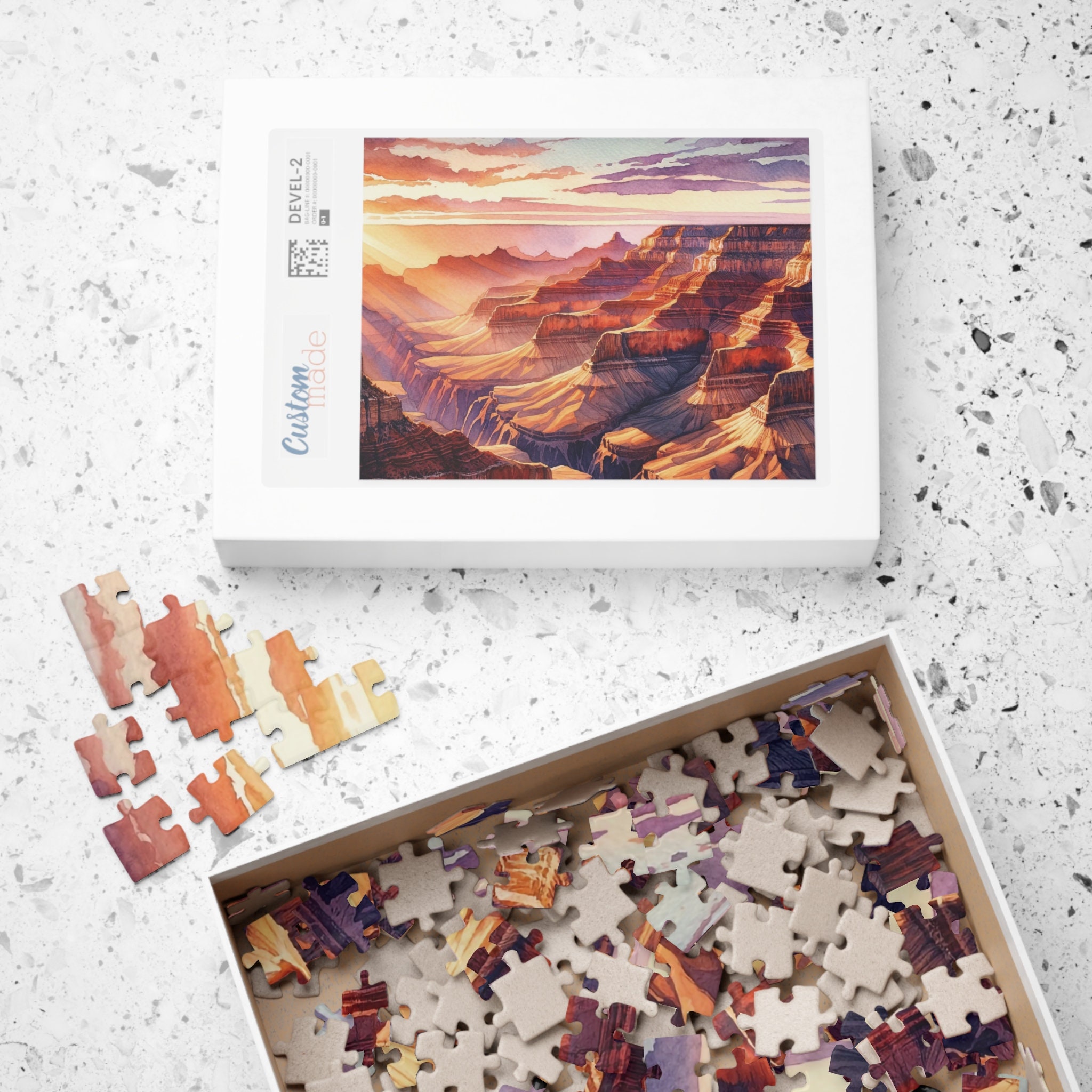 Grand Canyon National Park at Sunset Puzzle, 100, 250, 500, 1000 Piece ...