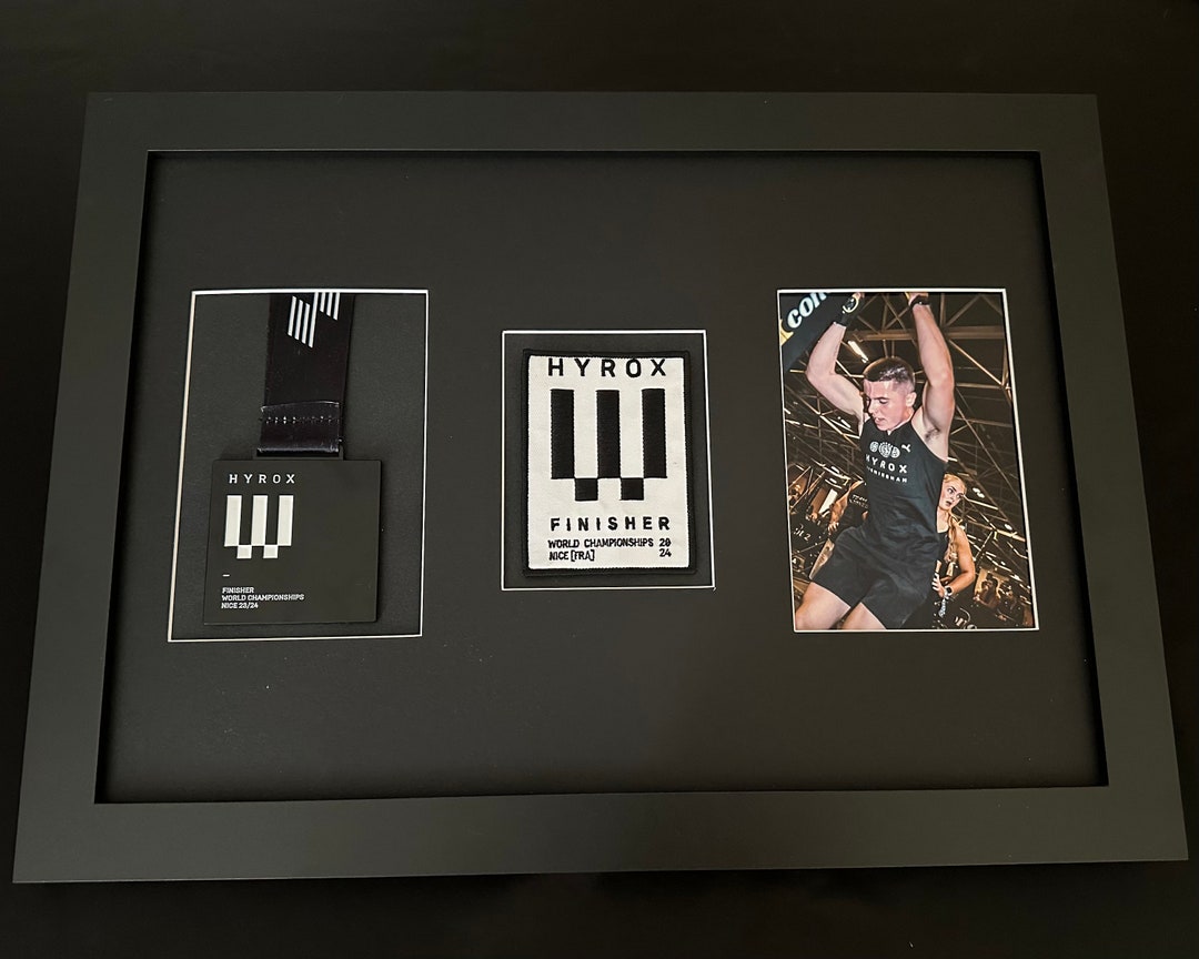 Hyrox Championships/medal Frame - Etsy