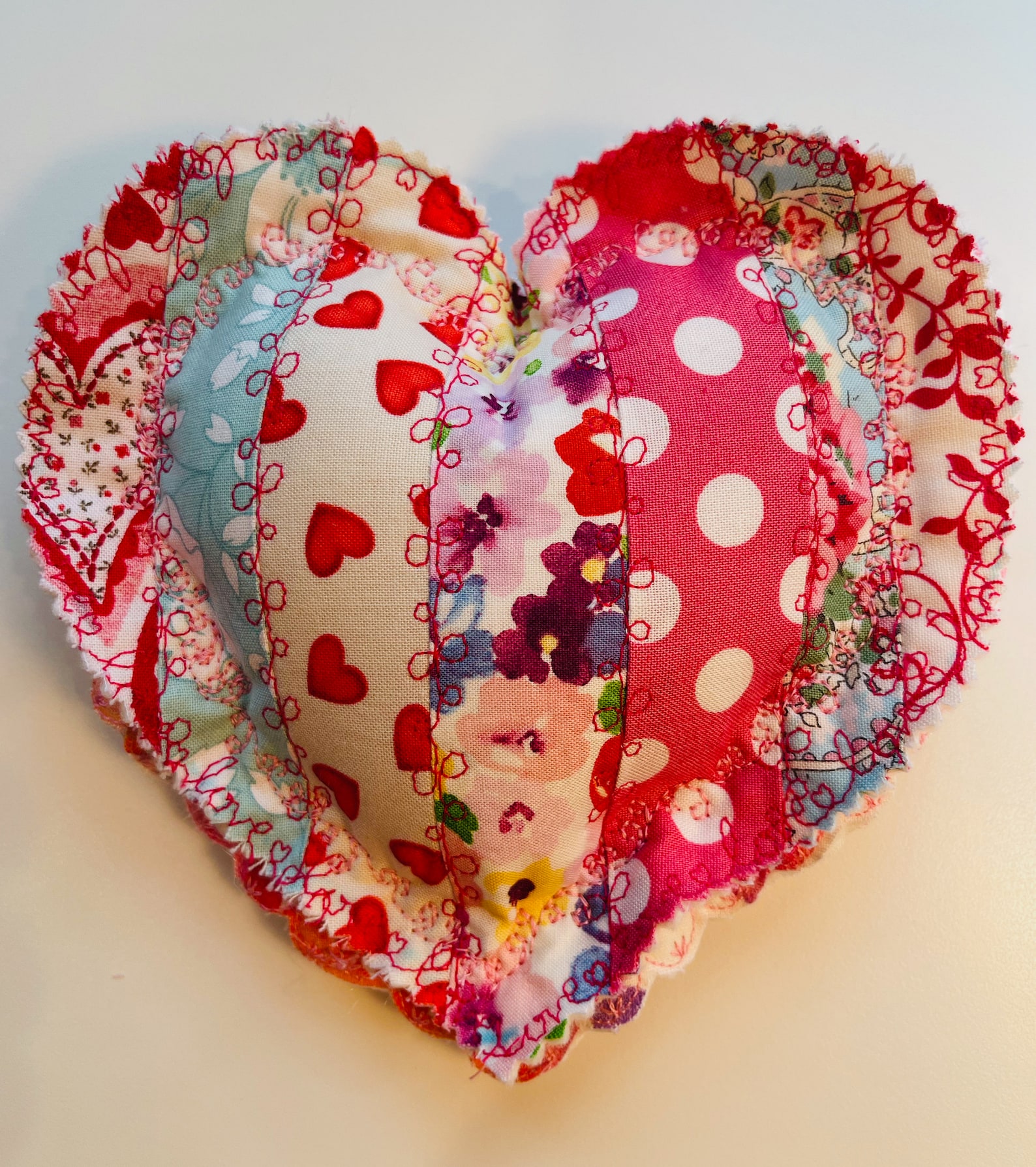 Little Quilted Hearts - Etsy
