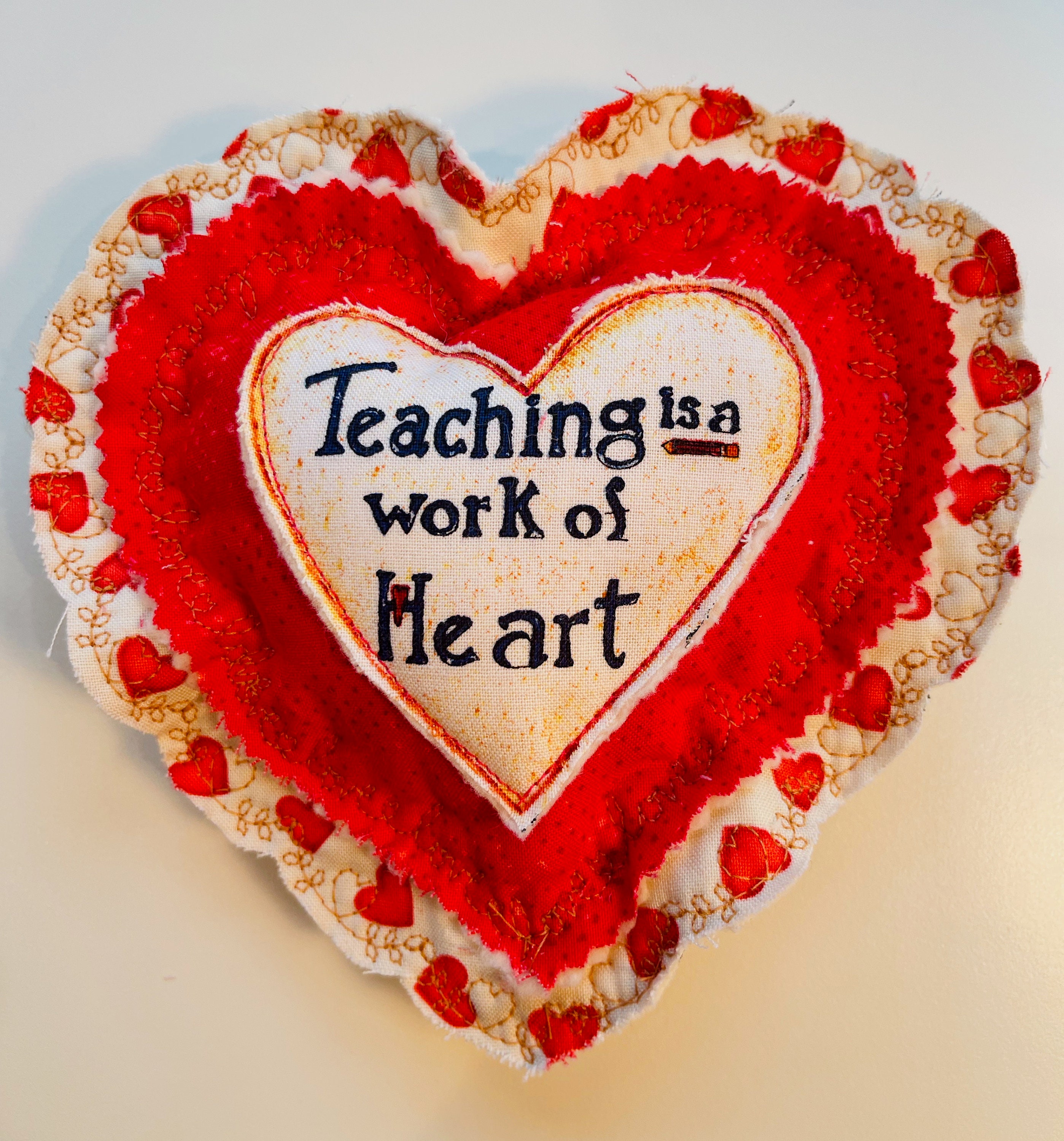 Little Quilted Hearts - Etsy Canada