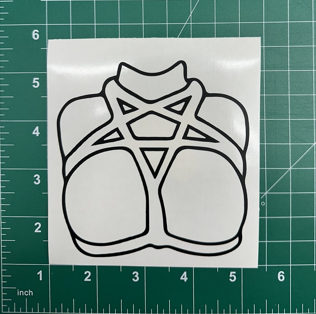 Shibari Girl Chest Harness Sticker Rope Play Kink Vinyl Sticker Mature ...