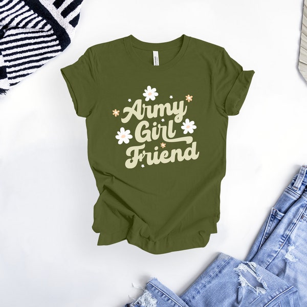 Cute Army Girlfriend Shirts - Etsy