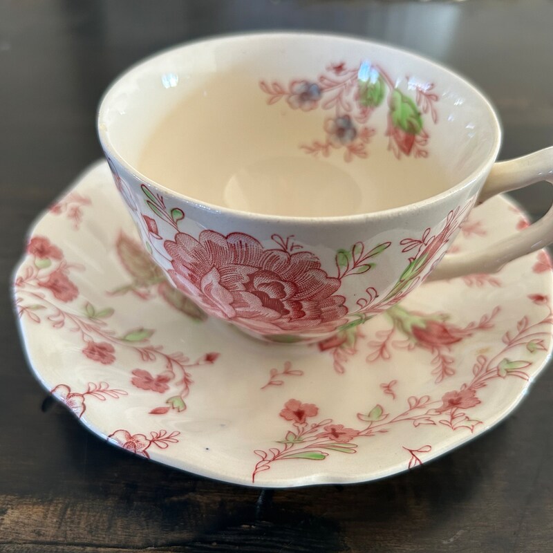 Chintz Tea Cup - Etsy