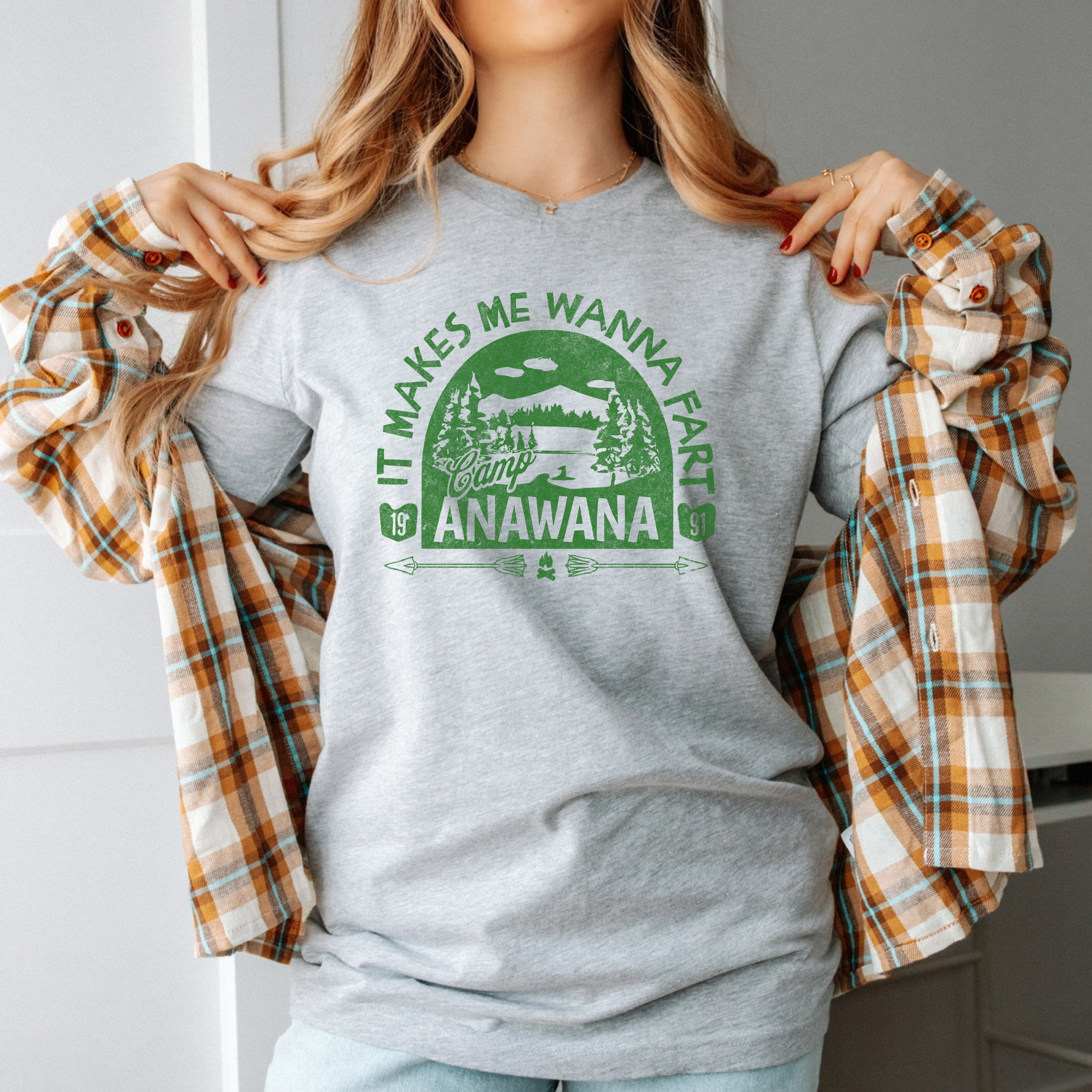 Retro Camp Anawana Shirt, Funny Shirt, 90s T-shirt, Vintage Graphic Tee ...