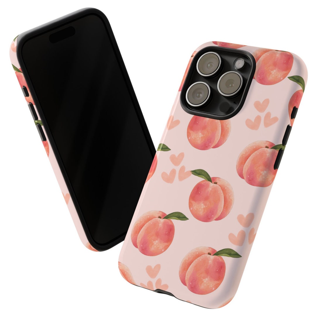 Cute Phone Case With Summer Peaches Aesthetic iPhone Case Google Pixel ...