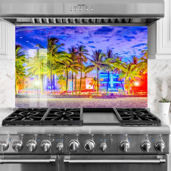 Tempered Glass Kitchen Backsplash Tree - Etsy