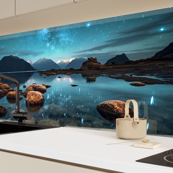 Tempered Glass Kitchen Backsplash Tree - Etsy