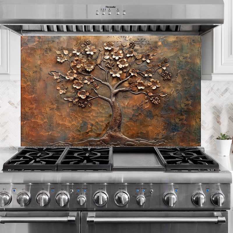 Tree of Life Tile Backsplash - Etsy