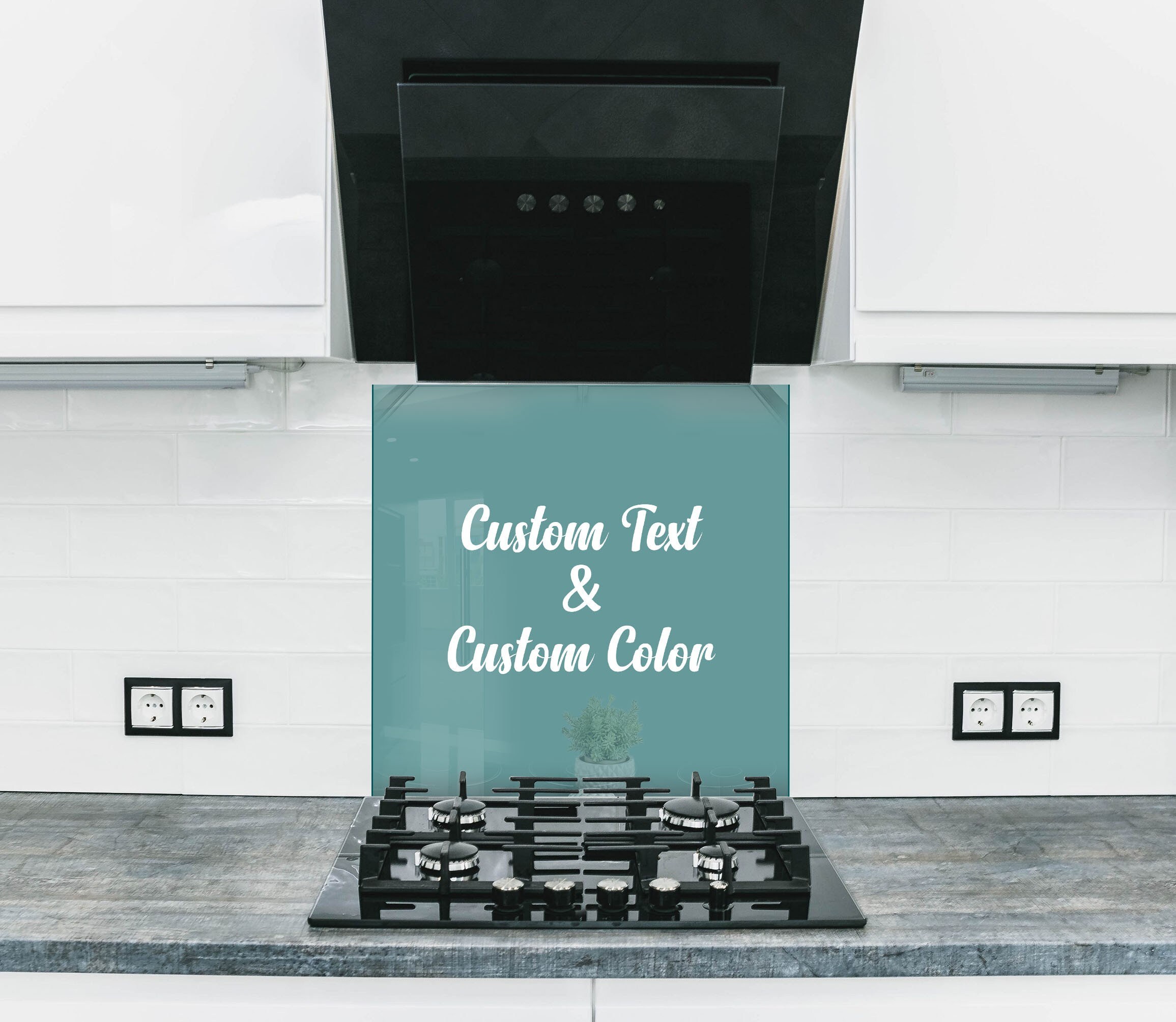 Tempered Glass Backsplash Tiles-custom Backsplash for Kitchen ...