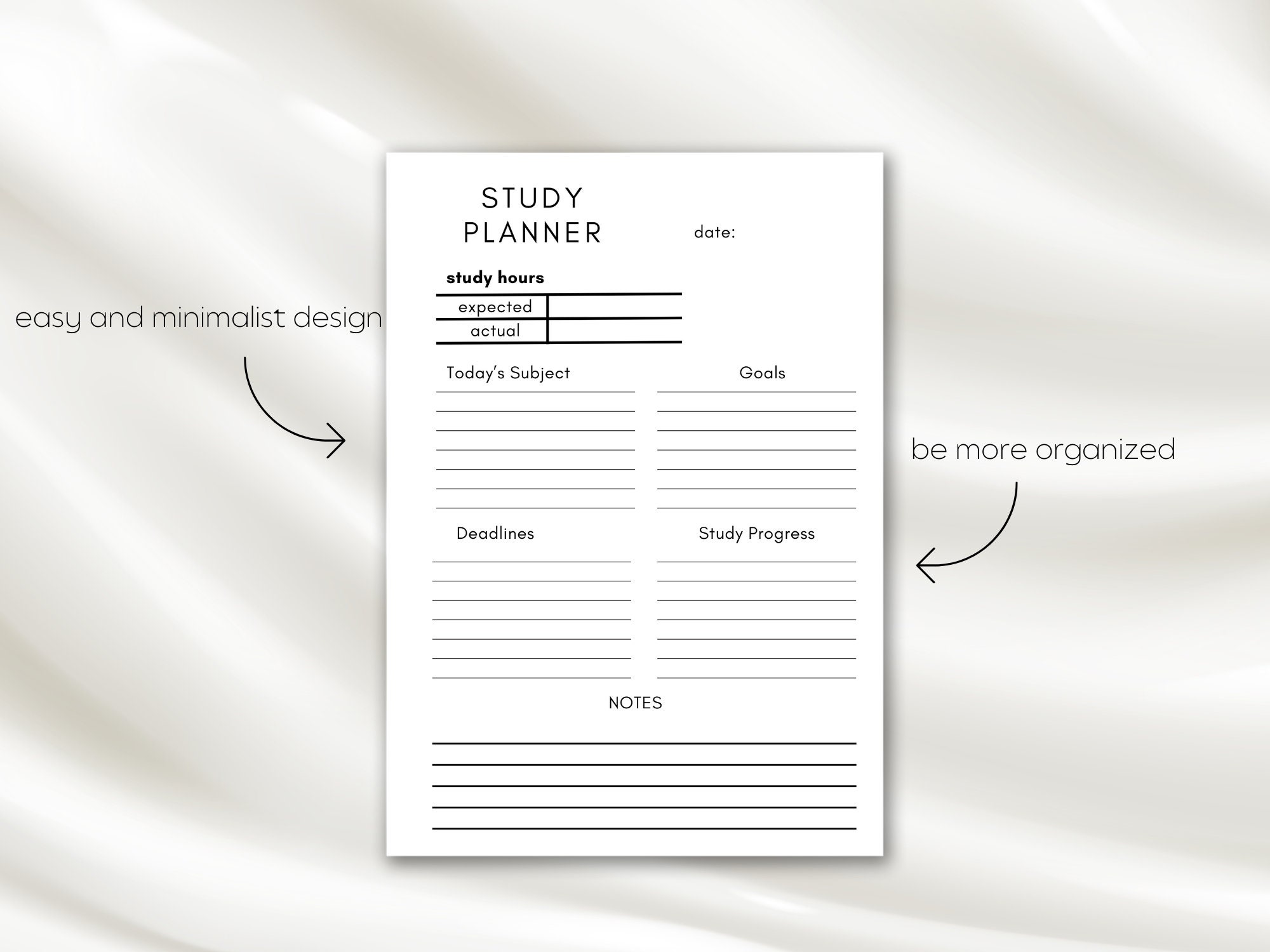 Student Printable Planner, Printable Planner Cover, College Student ...