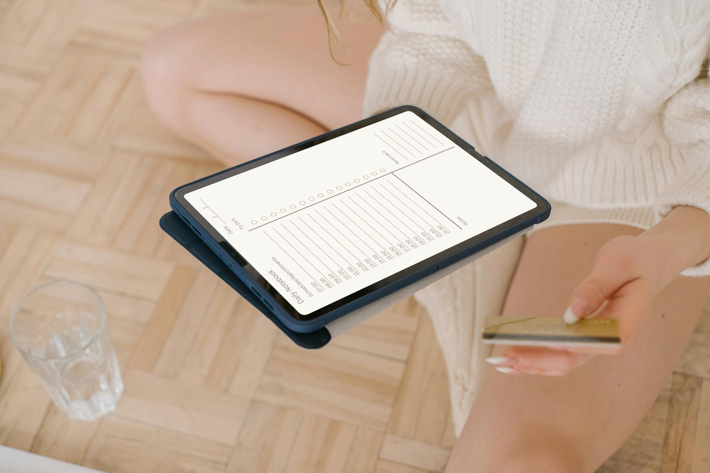 Daily Minimalist Planner Template, 2024 Daily Planner, Daily Planner ...