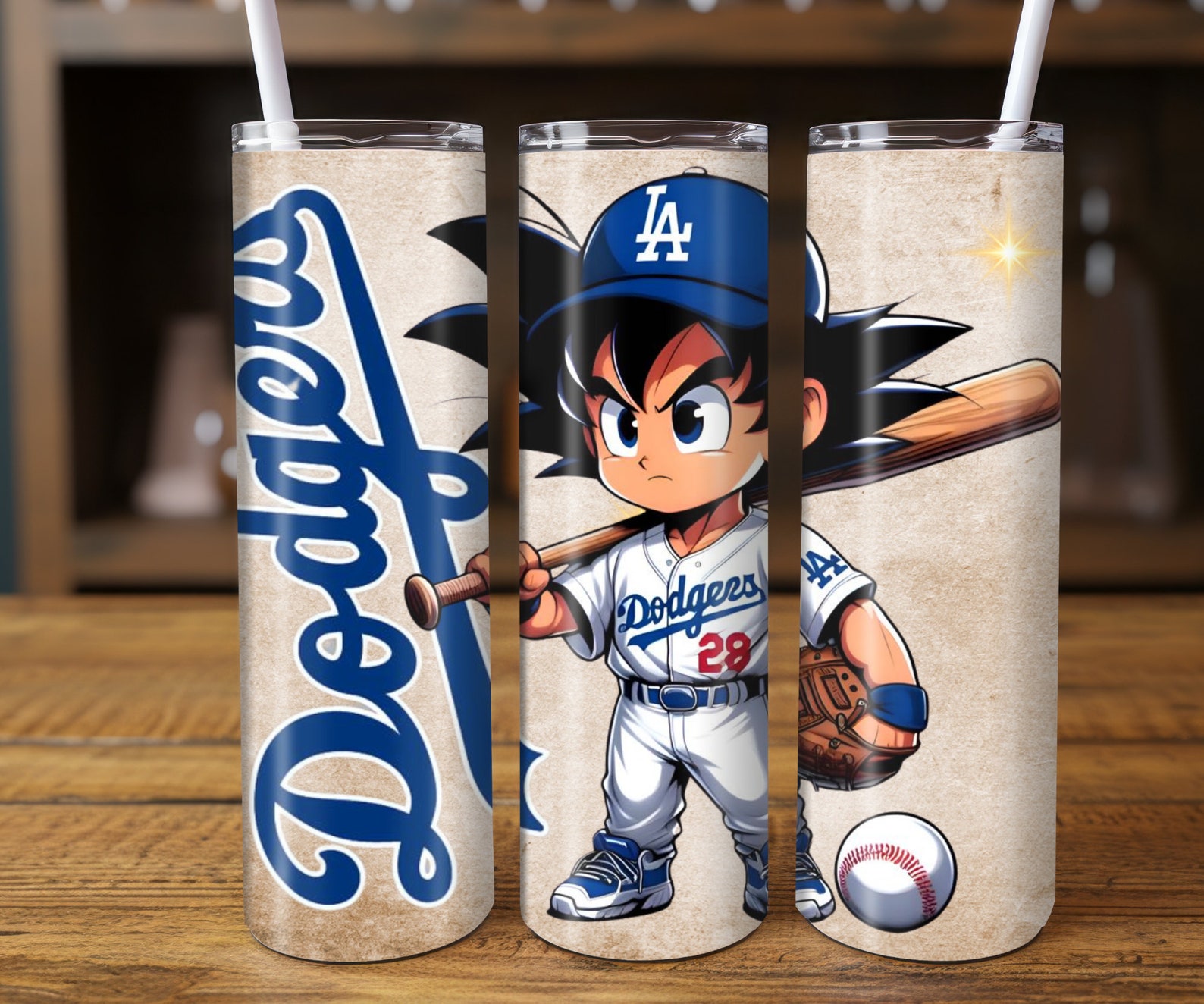 Wrap Dodgers Goku - Etsy