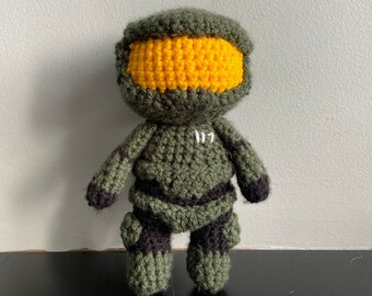 Master Chief Crochet Pattern Video Game Inspired PDF File - Etsy UK