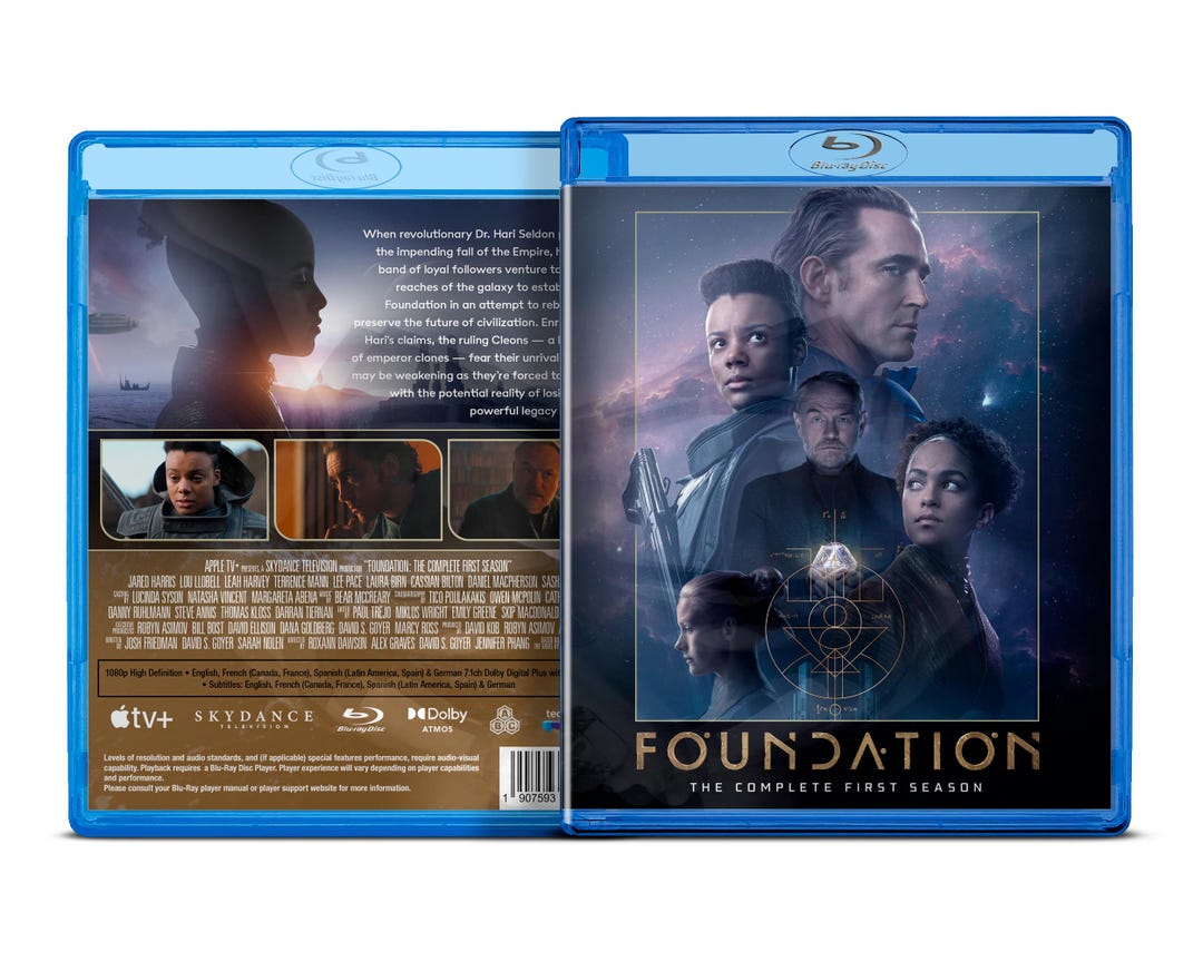 Foundation: the Complete First Season (2021) Blu-ray - Etsy