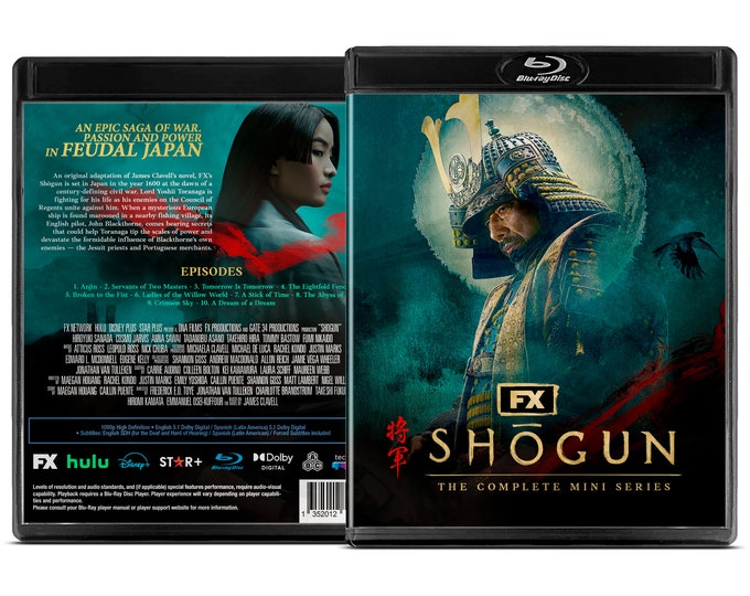 Custom Shogun Blu-ray W/ Case - Etsy