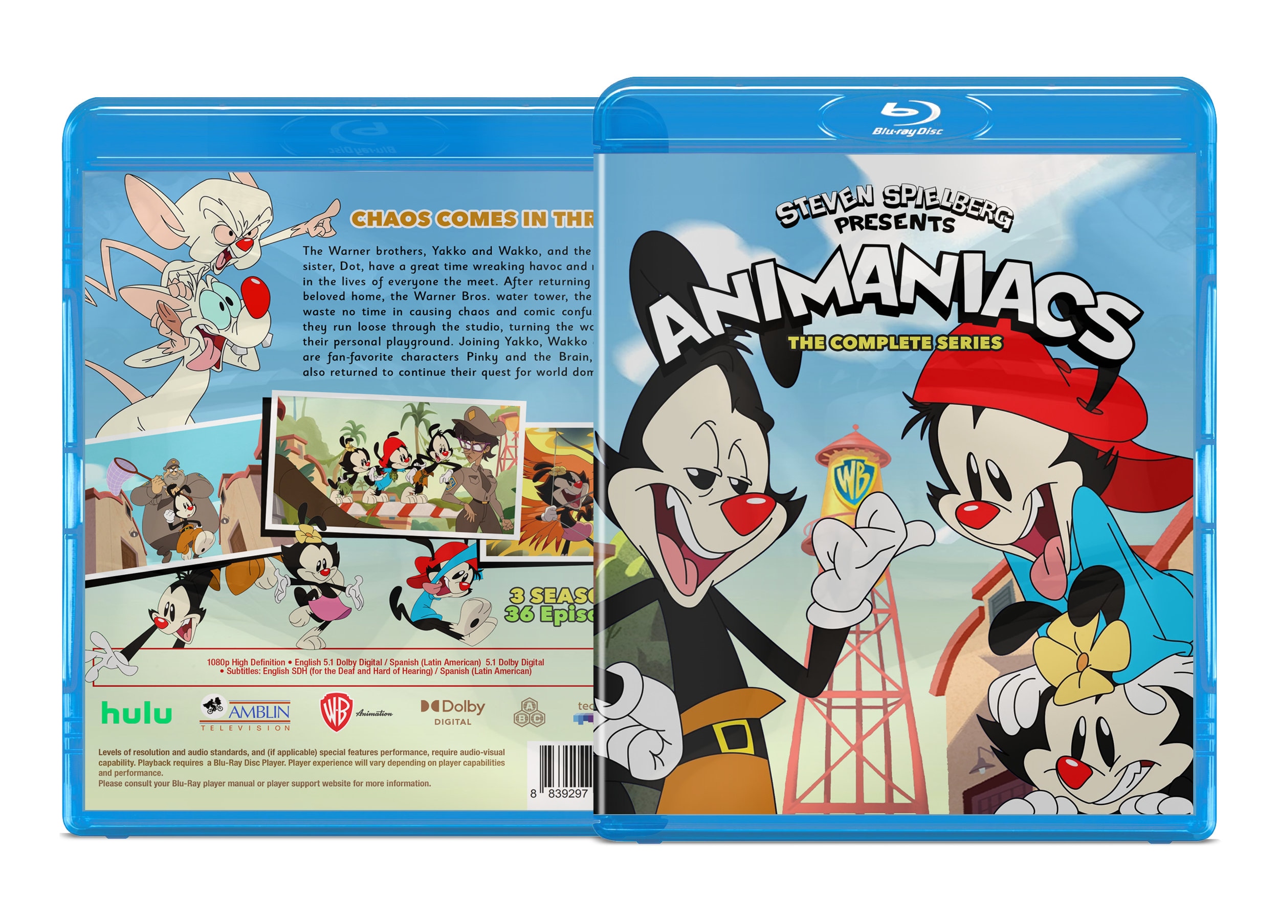Animaniacs 2020 the Complete Series Blu-ray - Etsy