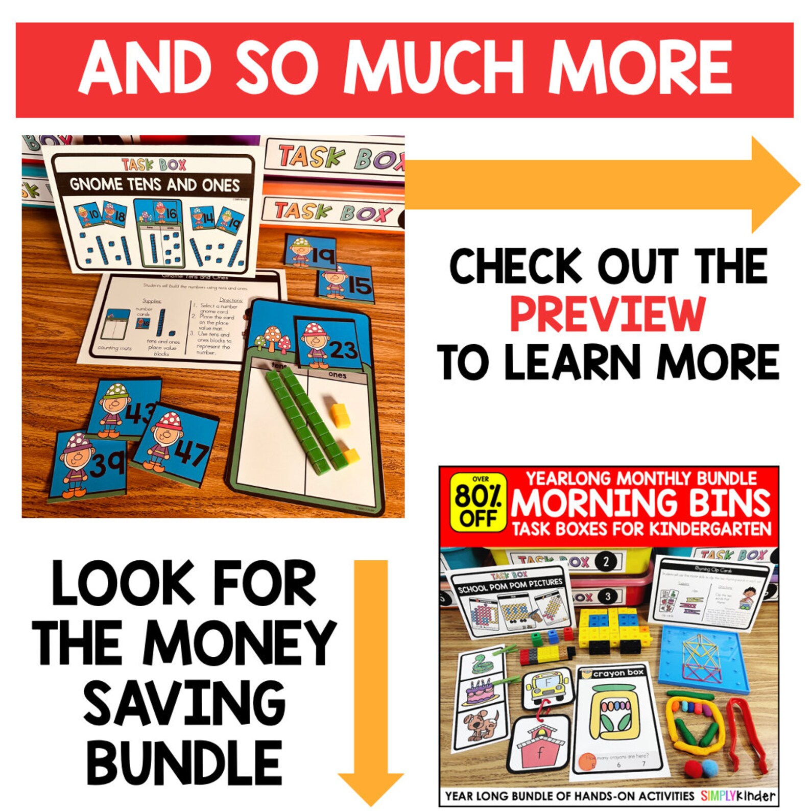 April Morning Bin Task Boxes, Centers and Activities - Etsy